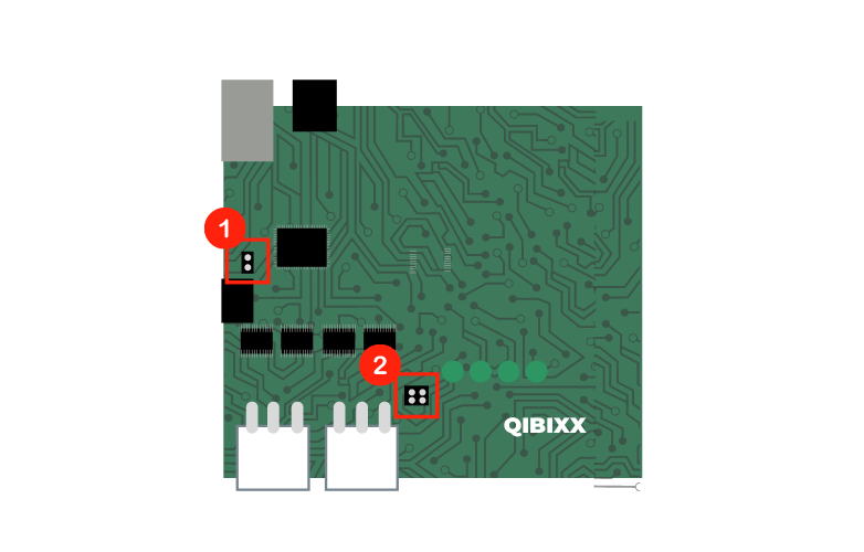 Connectors & Jumpers - MDB USB Standard - Qibixx Documentation