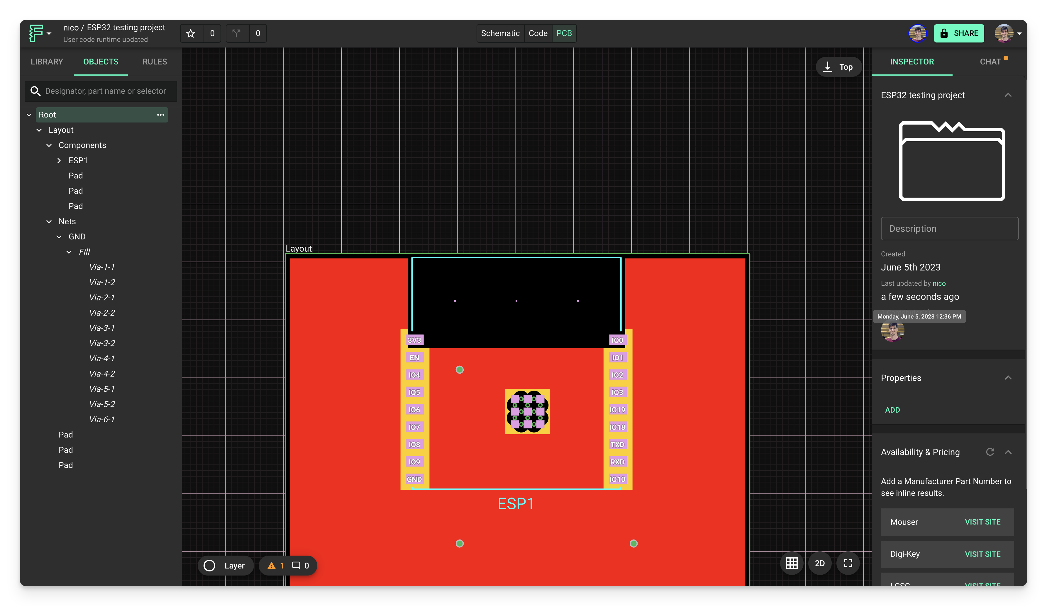 Creating copper cutouts - Flux - Documentation