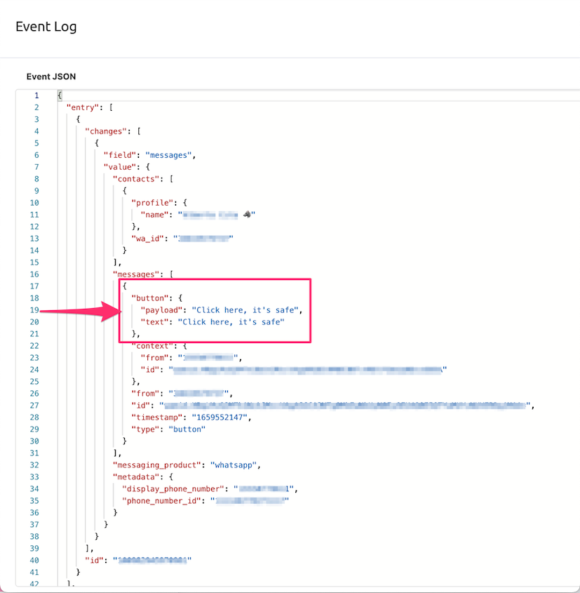 WhatsApp Business integration for Torq automated security workflows