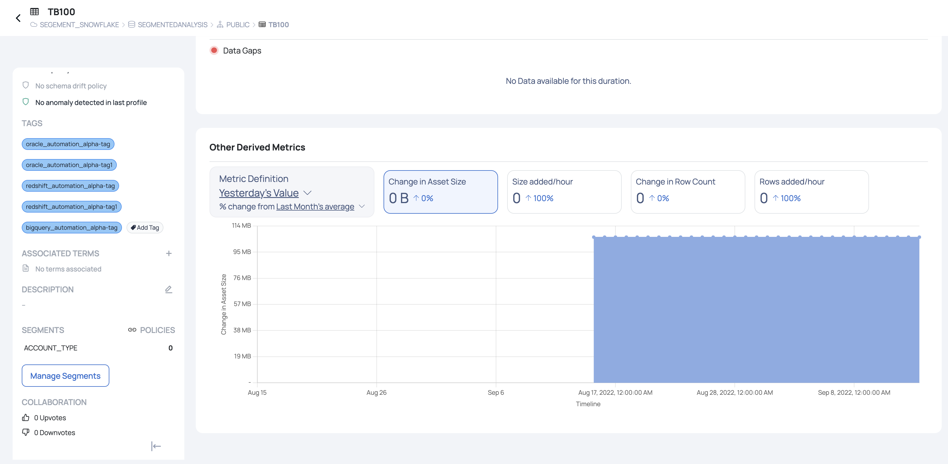 Segmented Analysis - Torch