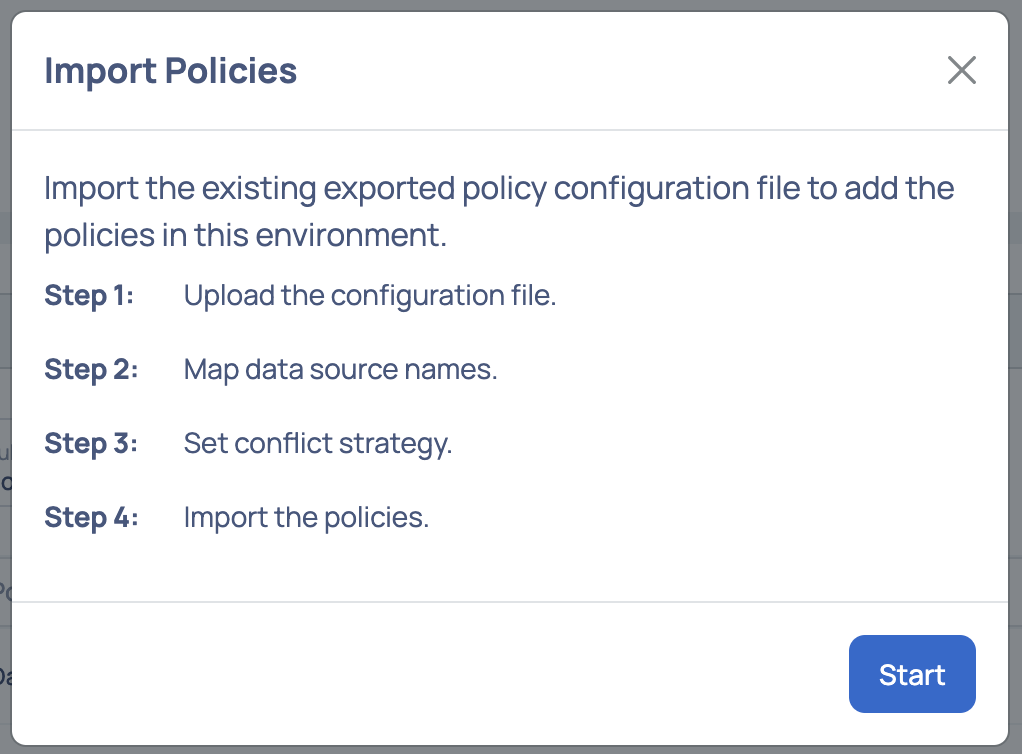 Import/Export Policies - Torch