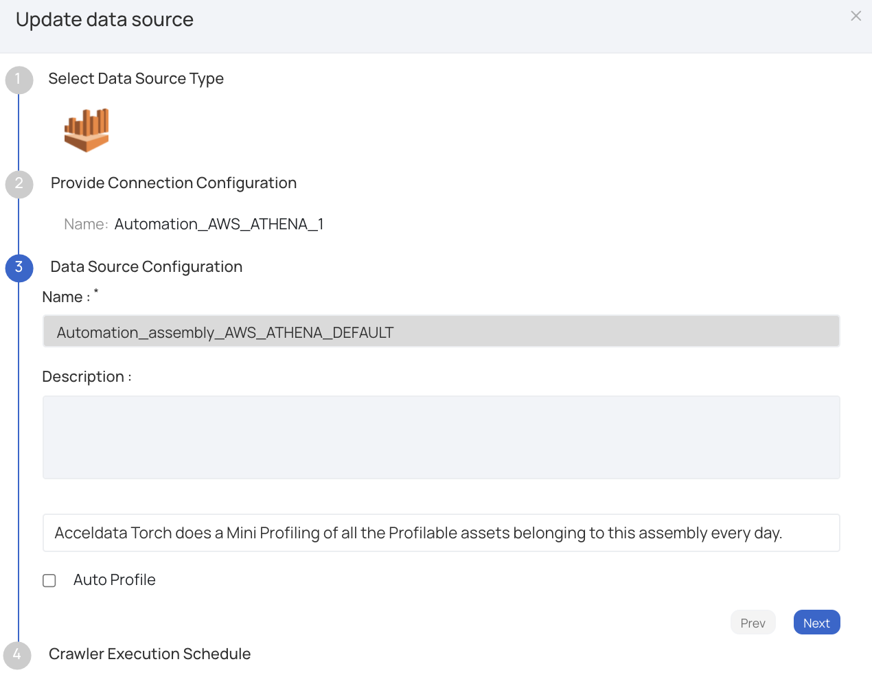 Editing Data Sources - Torch