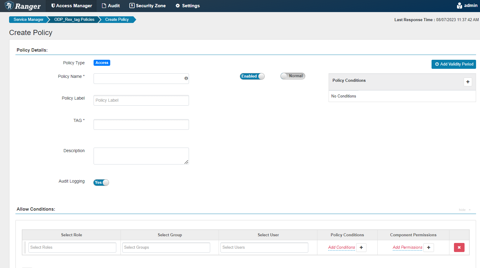 Providing Authorization With Apache Ranger Acceldata Open Source Data Platform