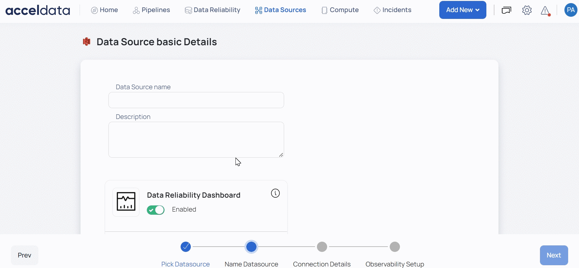 S3 Acceldata Data Observability 