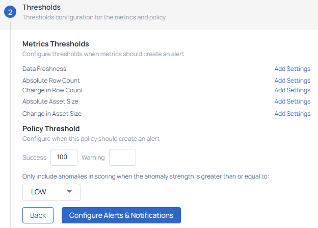 Manage Policies - Acceldata Data Observability Cloud