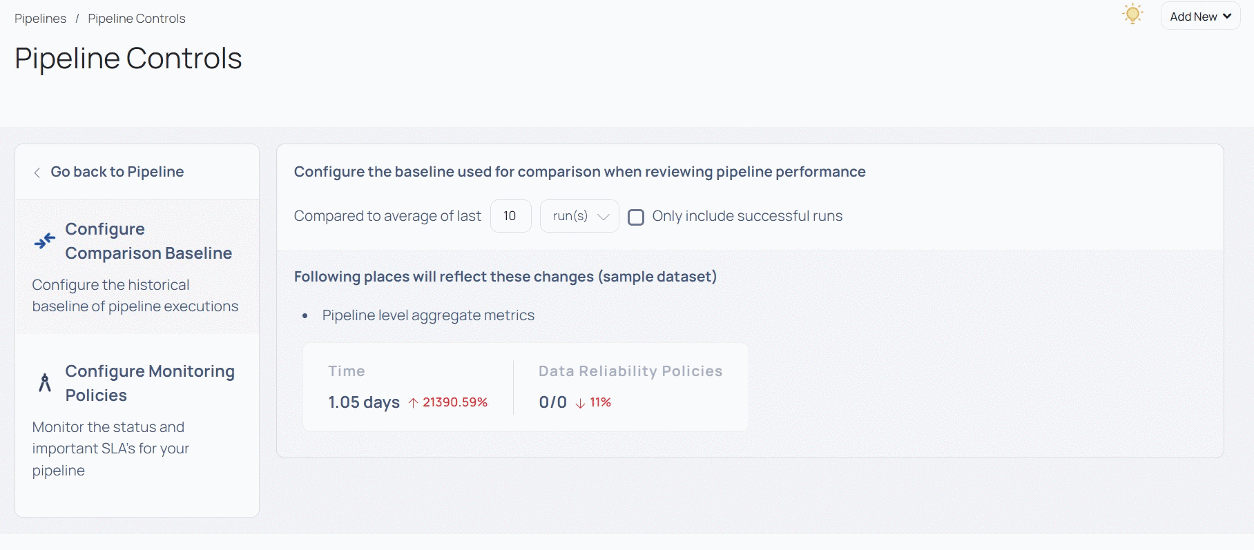 Pipeline Controls - Acceldata Data Observability Cloud Pipeline Controls - Acceldata Data Observability Cloud