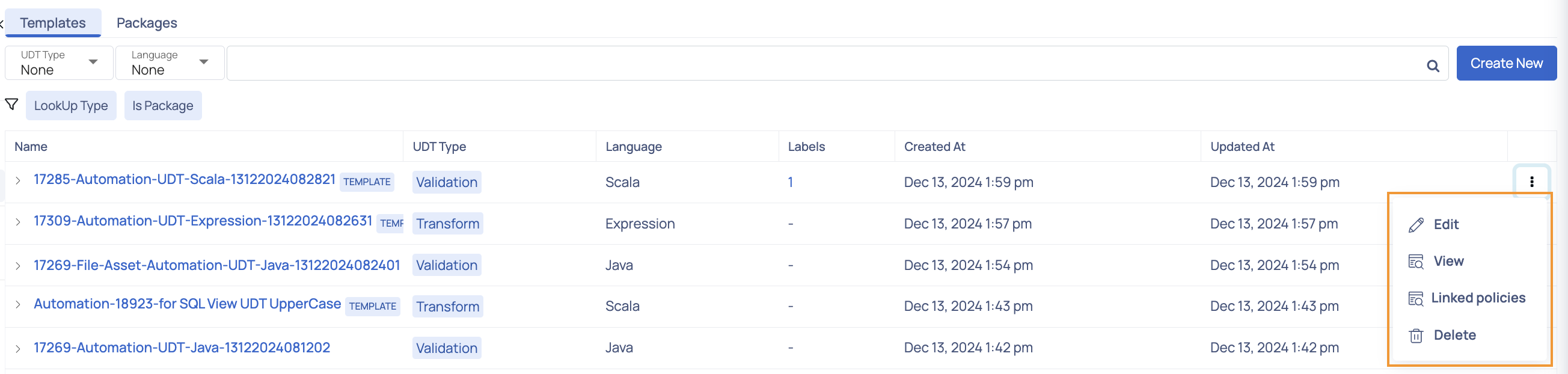 User Defined Templates - Acceldata Data Observability Cloud User Defined Templates - Acceldata Data Observability Cloud
