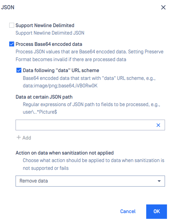 Base64 Encoded Data In Json Metadefender Core
