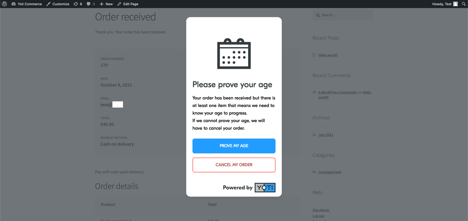 Integration guide - Yoti developer documentation