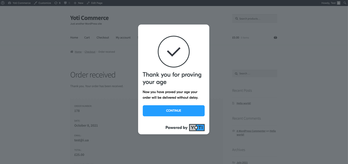 Integration guide - Yoti developer documentation