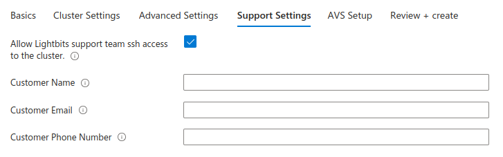 Cluster Deployment Parameters - Lightbits Library Cluster Deployment Parameters - Lightbits Library