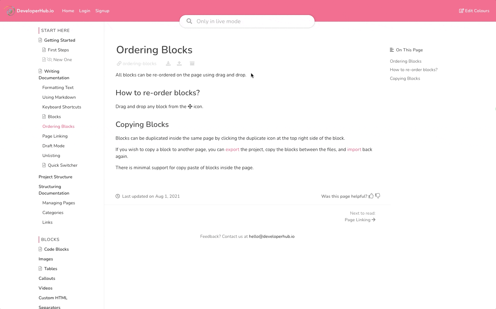 Synced Blocks - MetaDefender Core